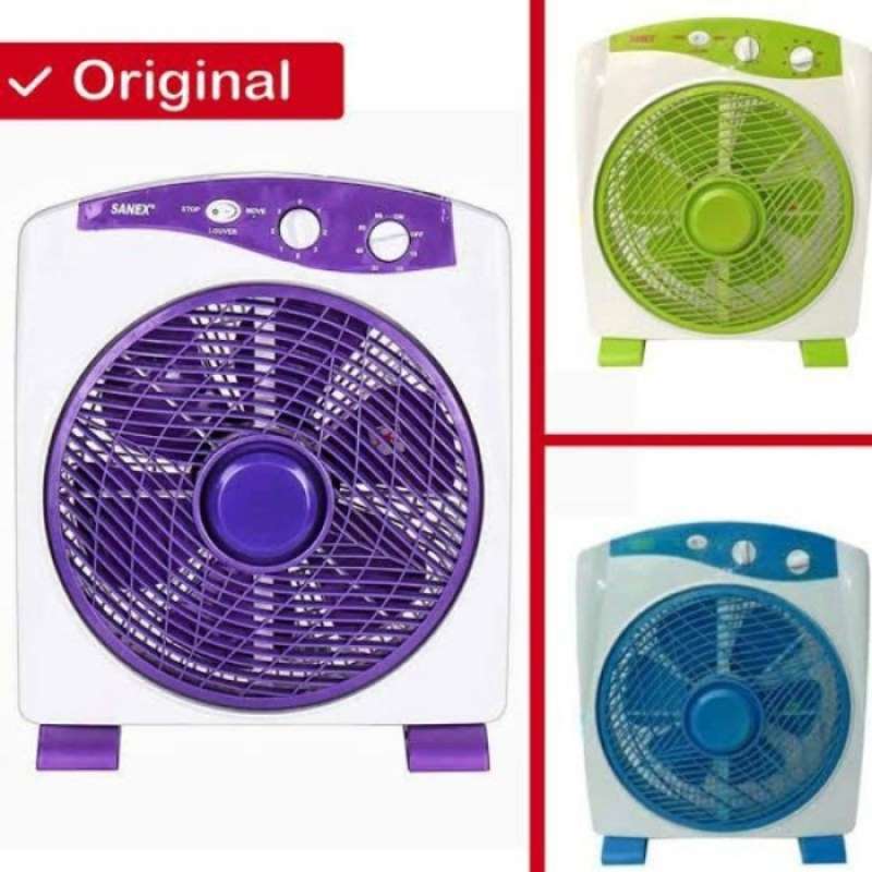 Promo Kipas Angin/box Fan Sanex Sb 818 12 Inch Diskon 23% Di Seller ...