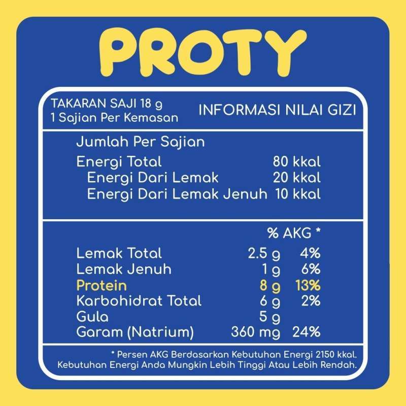 Jual Proty Chicken Chips Original,cheese & Seaweed - Snack Sehat ...