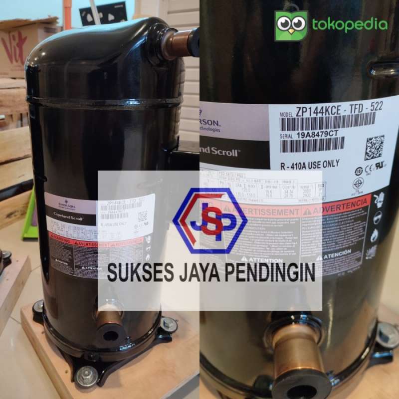 Promo Compressor Copeland Zp144kce-tfd-522 / Kompresor Zp144kce-tfd-522 ...