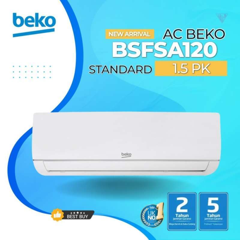 Promo Ac Beko 1.5pk, Bsfsa120 Diskon 23% Di Seller Komiyama Store ...