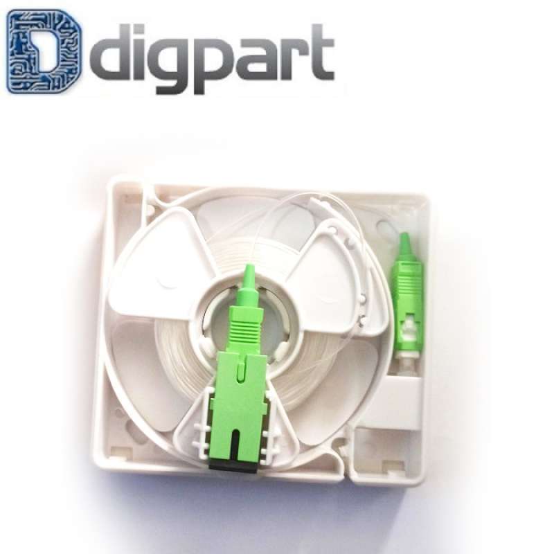 Jual Roset Prexo Prekso Kabel Fiber Optic Transparan Indoor 1 Core Sc ...