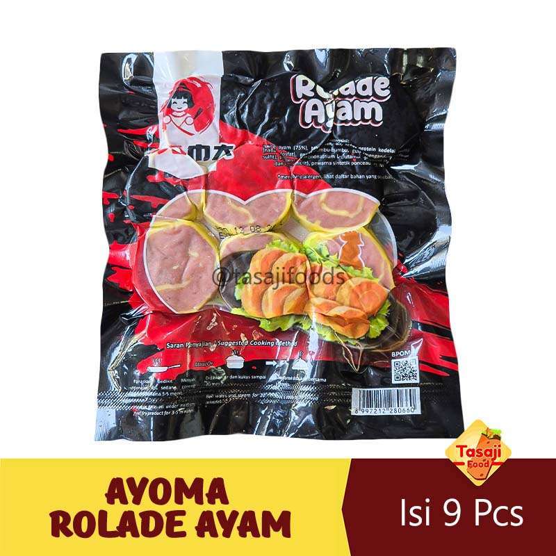 Jual Ayoma Rolade Ayam 225gr Isi 9 Pcs Di Seller Tasaji Food - Mustika ...