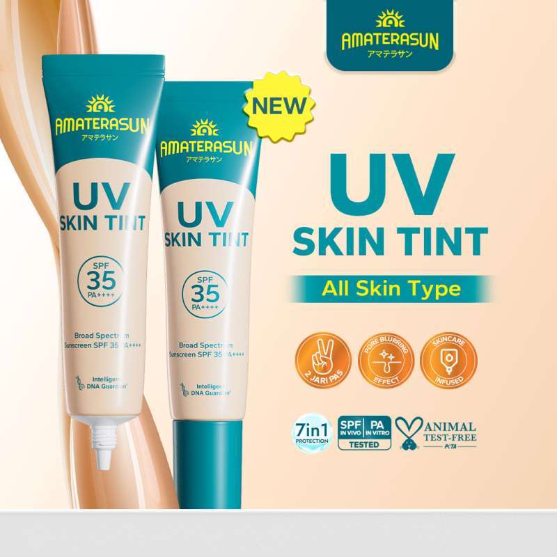 Promo Amaterasun Uv Skin Tint Spf 35 Pa++++ Diskon 32% Di Seller ...