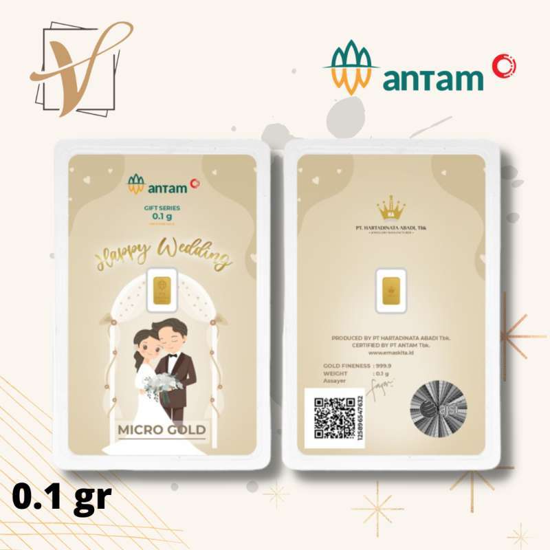Promo Logam Mulia Micro Gold Hartadinata Wedding 01 Series Diskon 5% Di ...