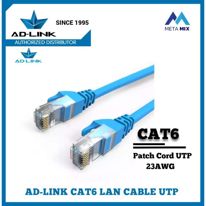 Jual Ad-link Lan Cable Utp Cat6 Original Patch Kabel Ethernet Rj45 ...