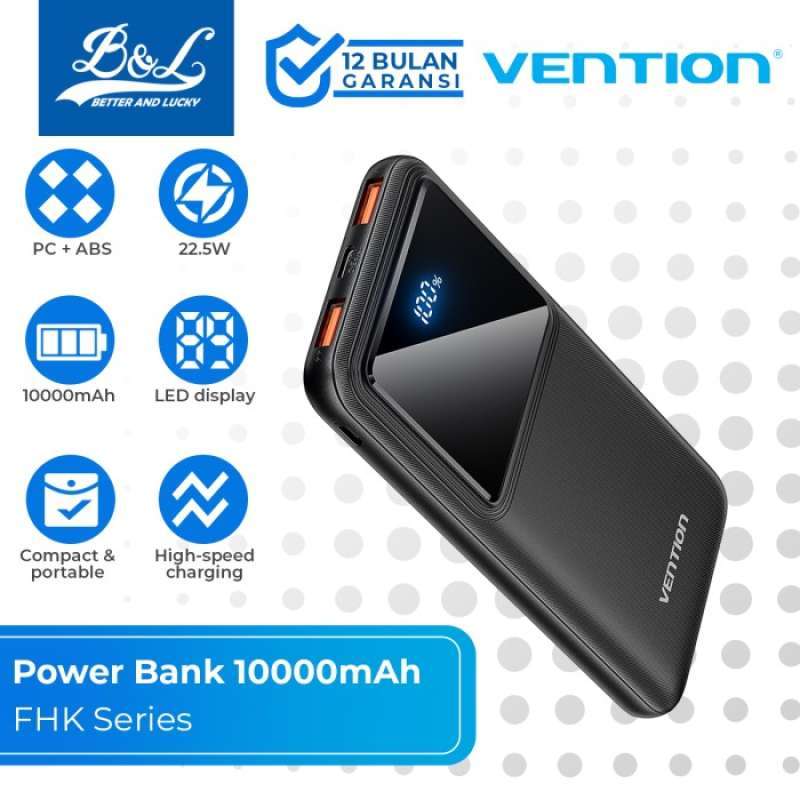 Power Bank Vention 🔥 Terbaik - Harga Terbaru Juni 2026