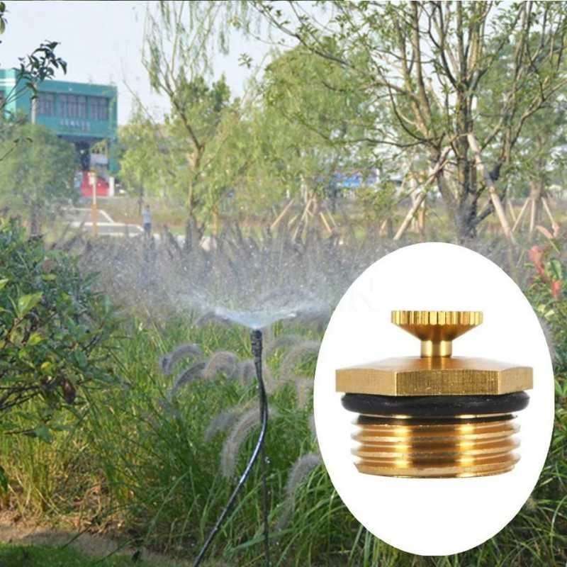 Jual Garden Sprinkler Nozzle Spray Water Brass Atomization 1/2 Inch ...