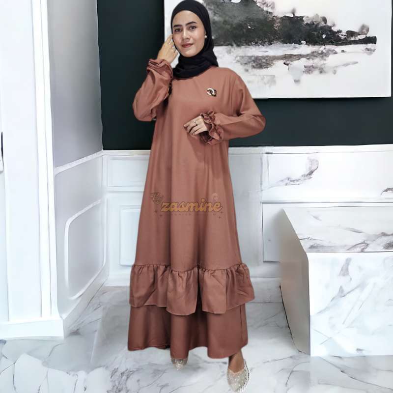 Model Dress Muslim Remaja Terbaru REMAJA TERBARU 2021 / ANGEL DRESS