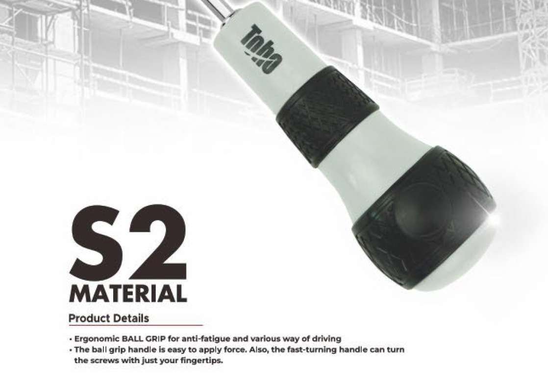 Jual Toho Obeng Bolak Balik Two Way Black Pro S2 5x100 Mm Di Seller Primetech Tools - Kenari ...