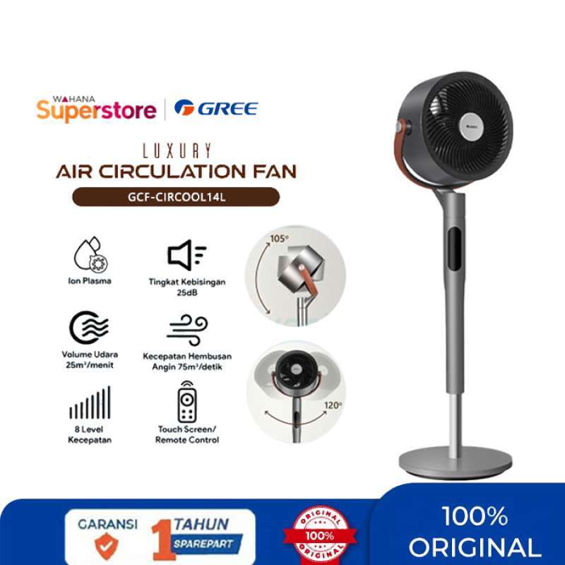 Promo Gree Luxury Air Circulation Fan - Gcf-circool14l Diskon 22% Di ...