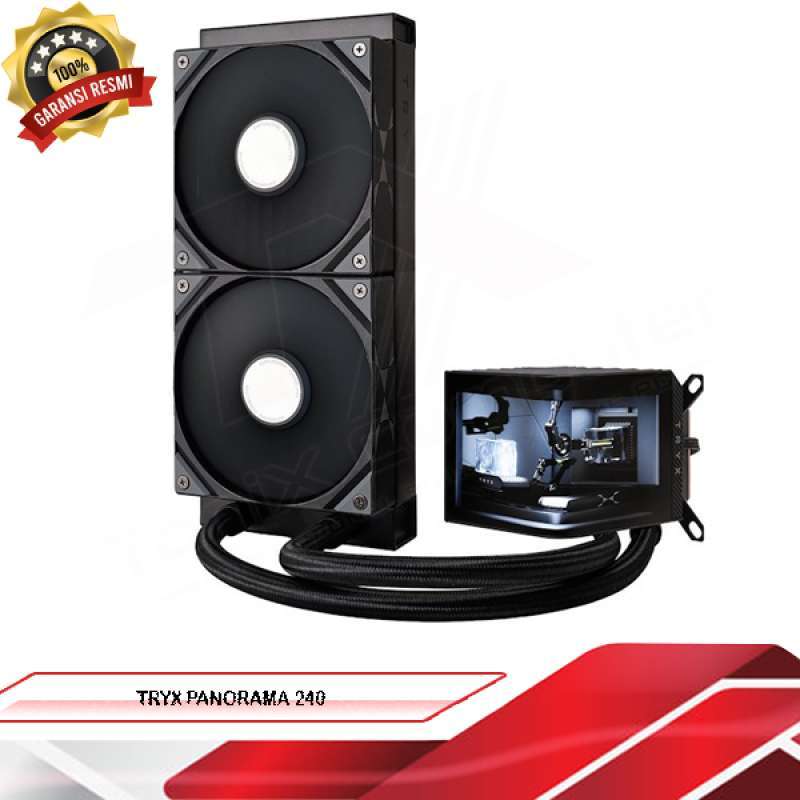 Jual Tryx Panorama 240 | Aio Cooler Amoled Screen Liquid Cooler Di ...