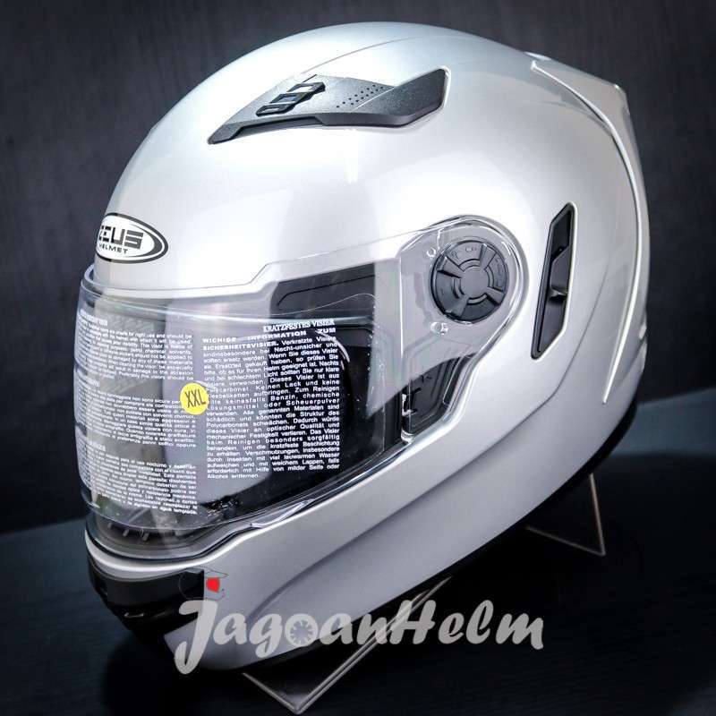 Helm Zeus Full Face Silver 🔥 Original & Harga Terbaru Juni 2026