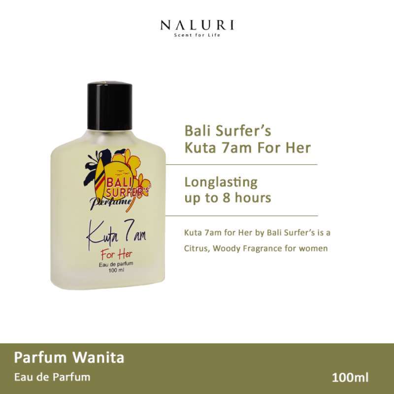 Jual Parfum Bali Surfers Kuta 7 Am Edp 100ml Di Seller Naluri Parfum ...