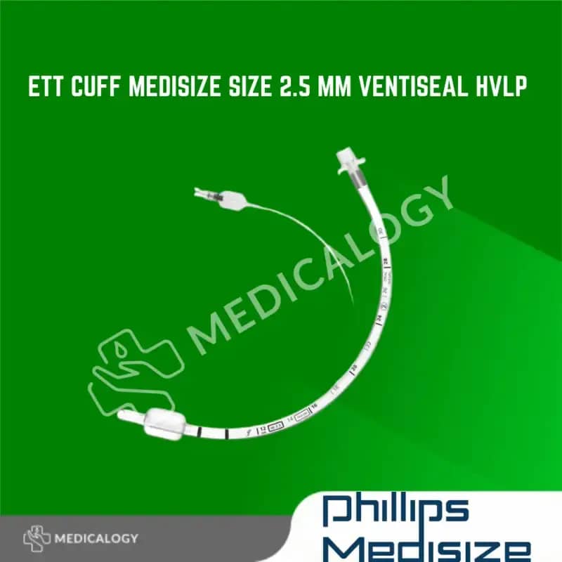 Jual Ett Cuff Medisize Nomor 2.5 Ventiseal Hvlp Cuffed Oral Nasal Et ...
