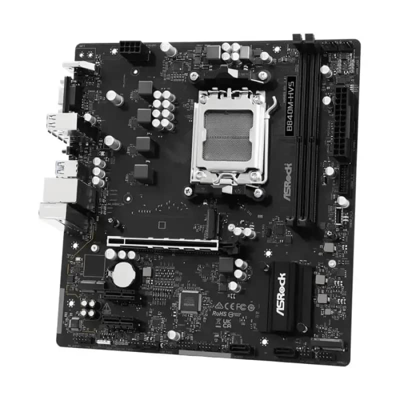 Jual Motherboard Asrock B840m Hvs Am5 Amd B840 Ddr5 Usb3.2 Type-c Sata3 ...