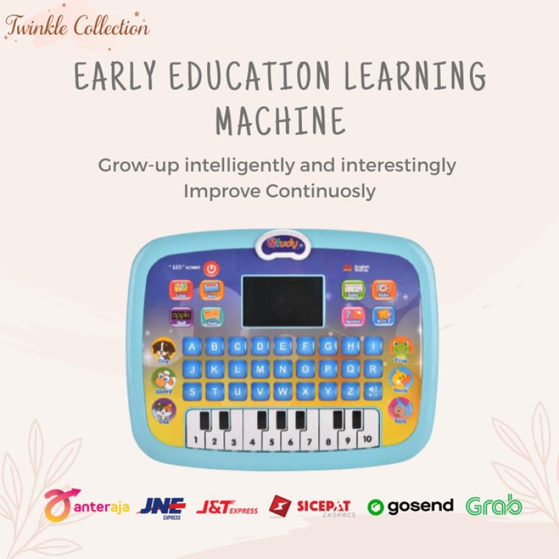 Jual Mainan Edukasi Anak Bahasa Inggris Mini Piano Tablet Led Abc For ...