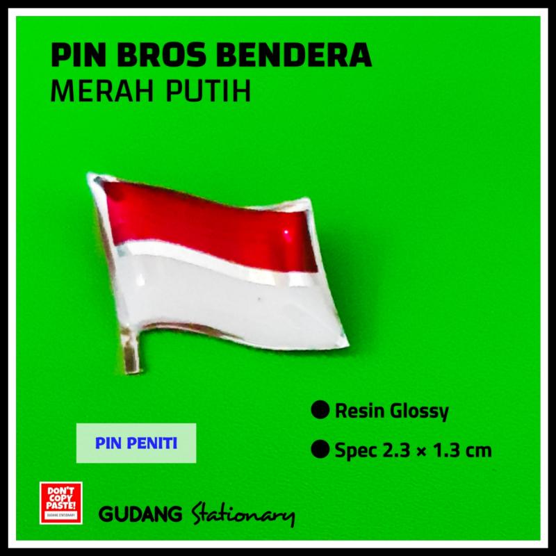 Jual Pin Bros Bendera Merah Putih Di Seller Gudang Stationary - Pondok ...