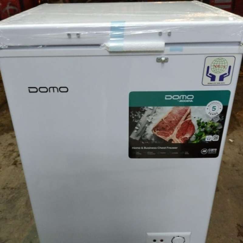 Jual Domo By Modena Df 0120 W Chest Freezer Box Beku Pendingin Daging 100 L Di Seller Satu ...