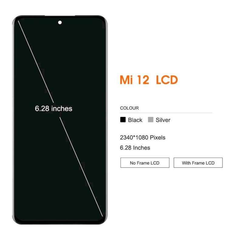Jual Lcd Xiaomi Mi 12 /12x / 12s Original Amoled Di Seller Lcd Repair ...