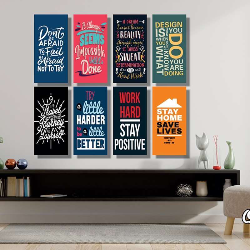 Promo 48 Desain Wall Decor Quotes Series V3 Cdr V17 Diskon 80% Di ...