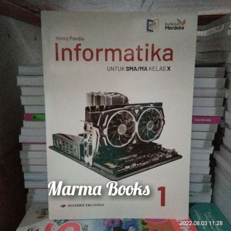 Promo buku kurikulum merdeka kelas 10 buku INFORMATIKA kelas 1 SMA ...