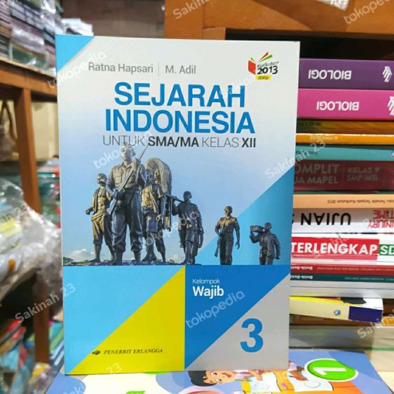 Jual Sejarah Indonesia Kelas 12 K13 Wajib Ratna Erlangga Di Seller Ken Book - Jati Padang, Kota ...