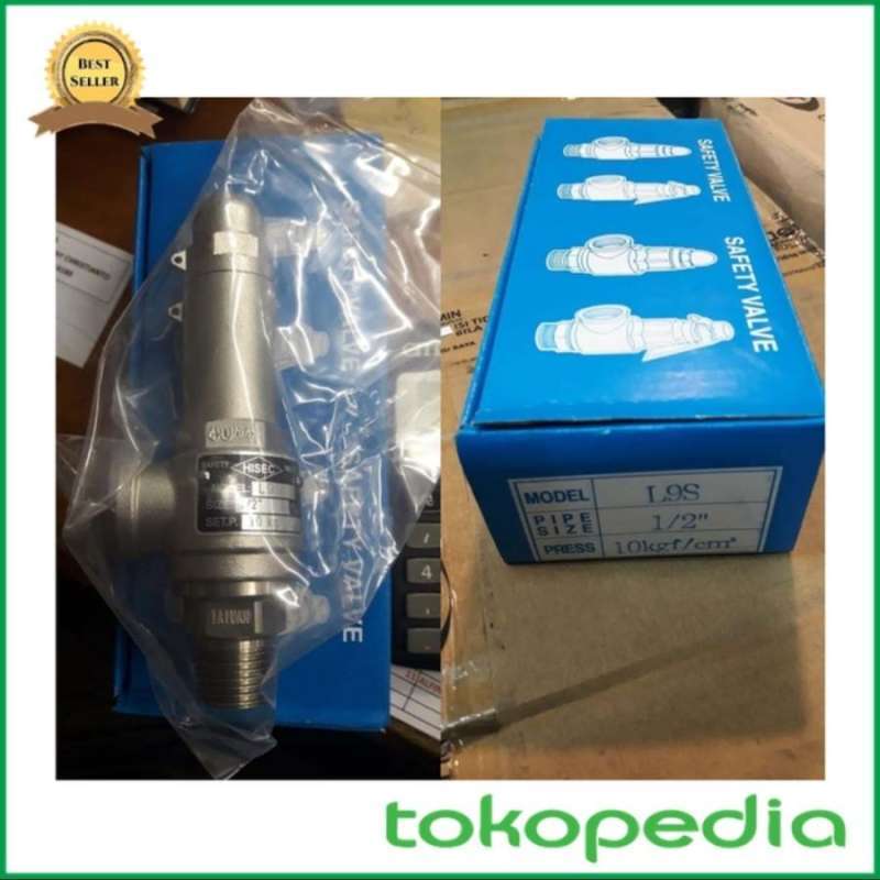 Jual Safety valve stainless 2 inch / Safety valve ss304 HISEC di Seller ...