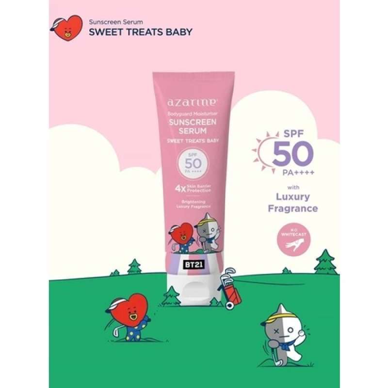 Jual AZARINE Bodyguard Moisturizer Sunscreen Serum Sweet Treats Baby X ...