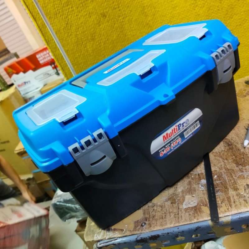 Promo Toolbox 18 MULTIPRO Tool box PVC 18 inch Tulbok perkakas kunci ...