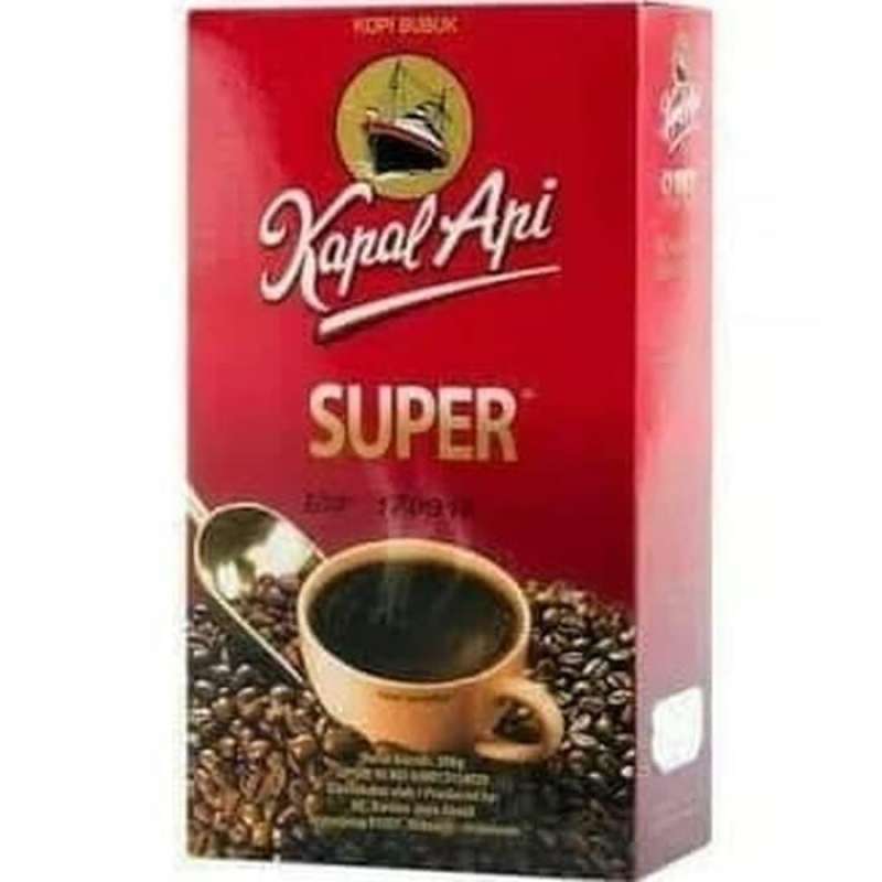 Jual Kapal Api Super 250 G Box Merah Kopi Bubuk Robusta Di Seller ...