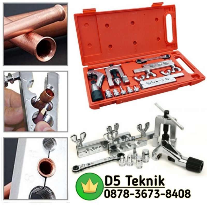 Promo Flaring & Swaging Tool Kit Set 45 Pcs No.278 Heavy Duty Plaring ...