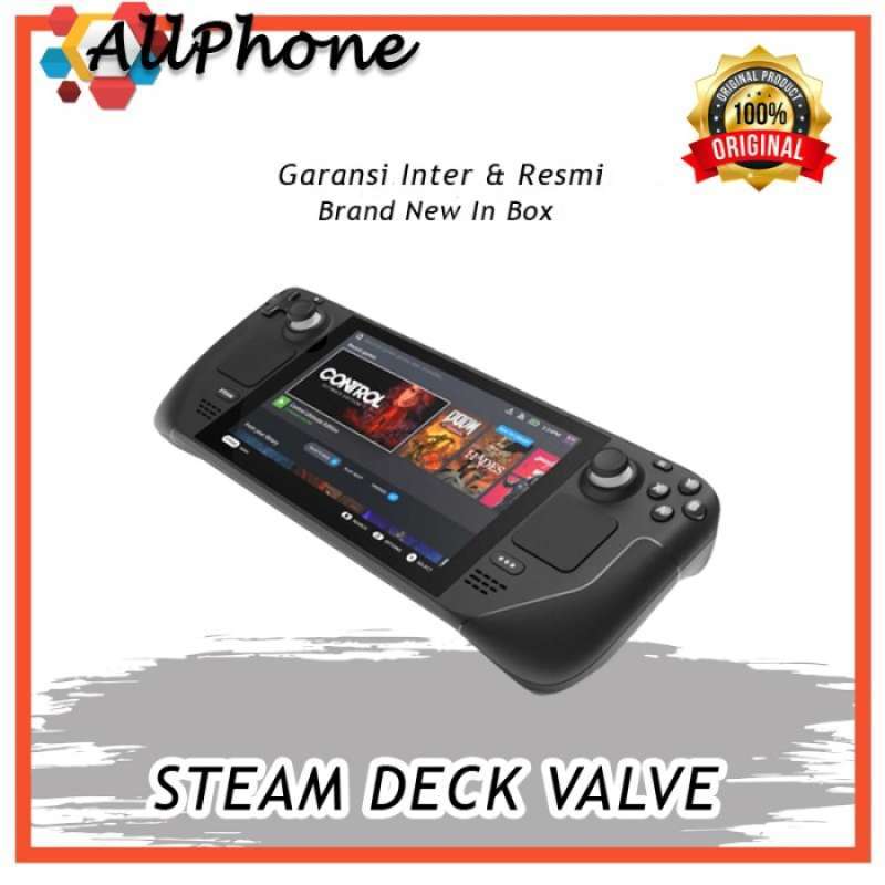Promo Steam Deck Valve Handheld Gaming 64GB 256GB 512GB GARANSI RESMI ...