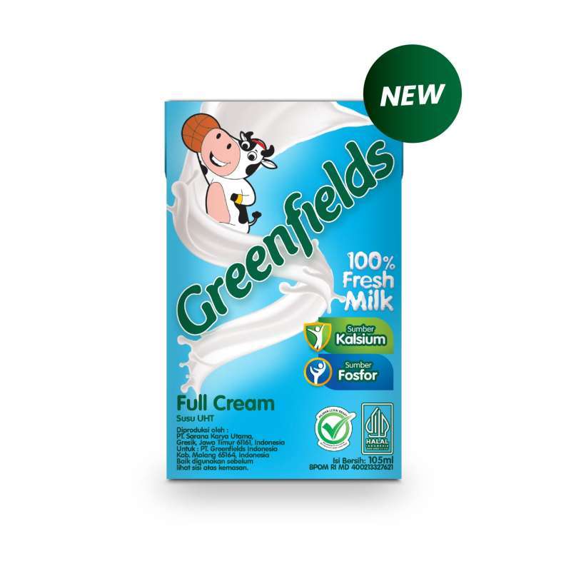 Promo Greenfields Uht Milk Full Cream [105 Ml] Diskon 5% Di Seller ...