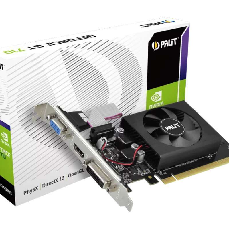 Promo VGA Nvidia Palit GT 710 2GB DDR5 64BIT Diskon 23% di Seller Ulita ...