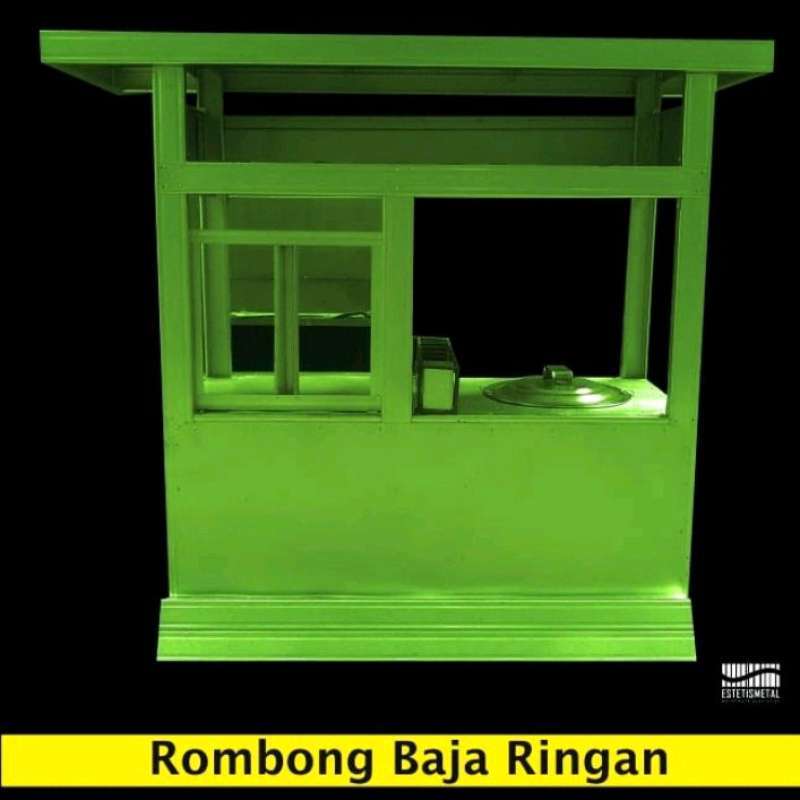 Jual GEROBAK / ROMBONG PORTABLE di Seller ESTETISMETAL - Sudimara Timur ...