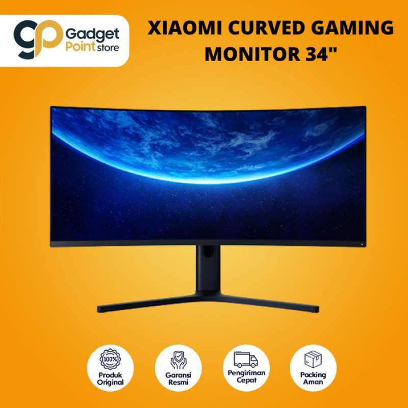 Promo Mi Curved Gaming Monitor 34 WQHD Layar Ultra Wide 144 Hz Diskon ...