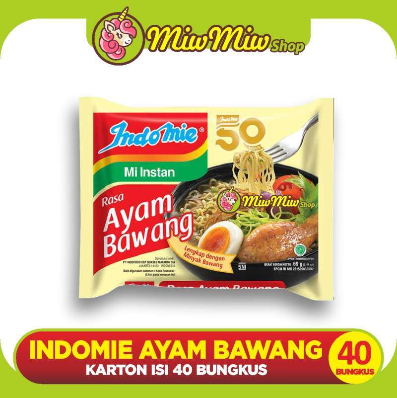 Promo Indomie - Mie Instant / Mi Instan ( Karton/ Dus Isi 40 Bungkus ...