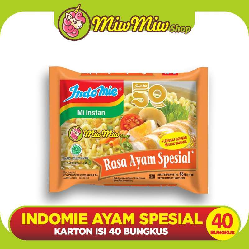 Promo Indomie - Mie Instant / Mi Instan ( Karton/ Dus Isi 40 Bungkus ...