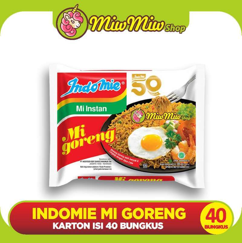 Promo Indomie - Mie Instant / Mi Instan ( Karton/ Dus Isi 40 Bungkus ...