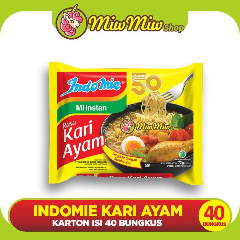 Promo Indomie - Mie Instant / Mi Instan ( Karton/ Dus Isi 40 Bungkus ...