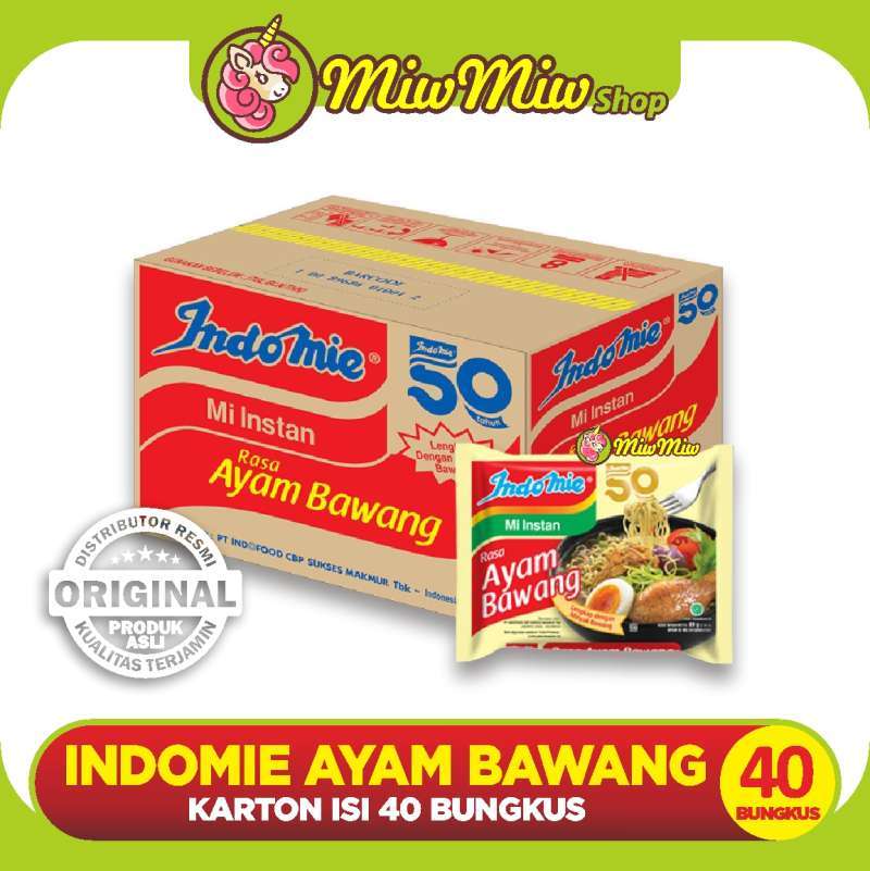 Promo Indomie - Mie Instant / Mi Instan ( Karton/ Dus Isi 40 Bungkus ...