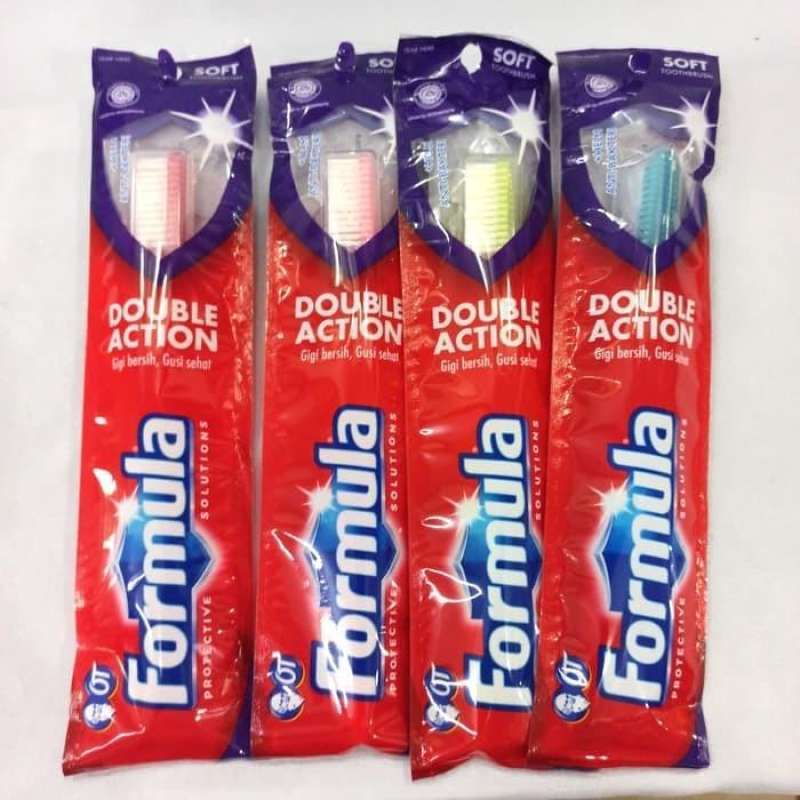 Jual SIKAT GIGI FORMULA DOUBLE ACTION KEMASAN SATUAN [SOFT] di Seller EV Frozen Food ...