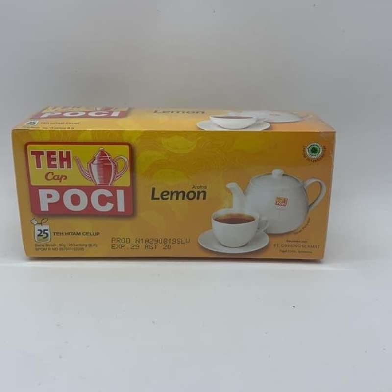 Jual Teh Celup Cap Poci Lemon Isi 25 Di Seller Ev Frozen Food ...