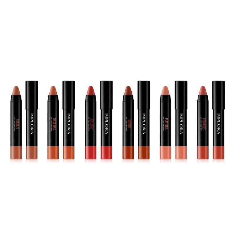 Promo Implora Lip Crayon Satin - Promises Diskon 19% Di Seller Implora ...