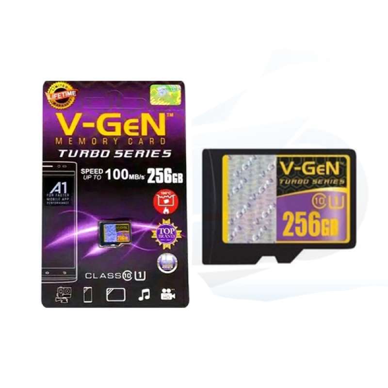 Jual Micro Sd V-gen Memory Card 256gb Class 10 Di Seller Bandar Multi ...