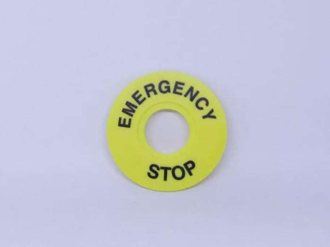 Promo Emergency Stop Caution Sign Larkin Lc - 001 Diskon 27% di Seller ...
