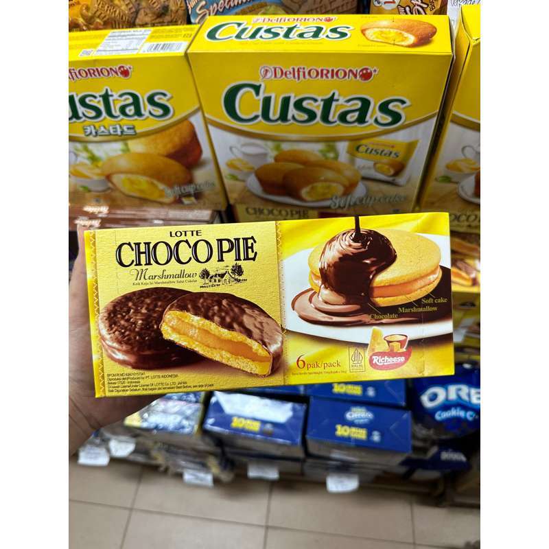 Jual LOTTE Choco Pie di Seller P&D Manis - 9 Ilir, Kota Palembang | Blibli