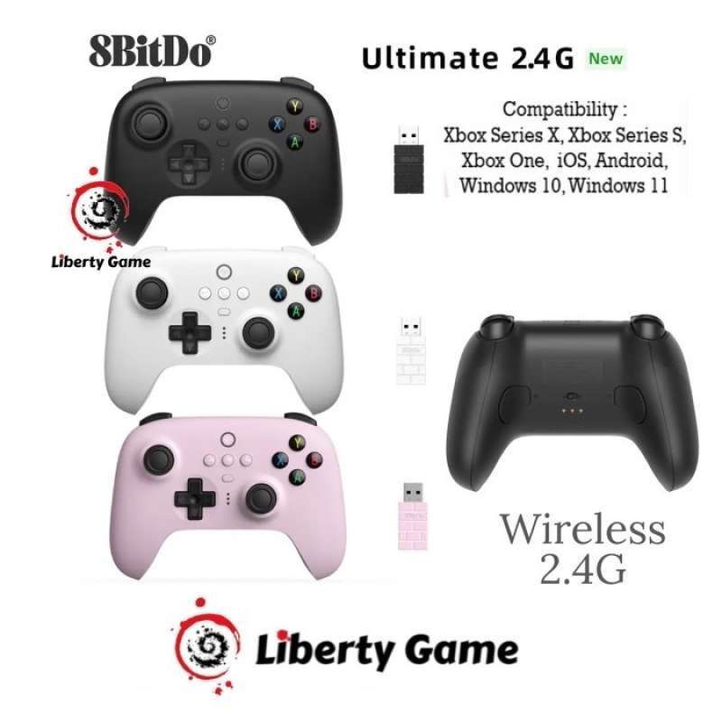 Jual 8bitdo Ultimate 2.4G Wireless Controller Stik With Charging Stand - di Seller Liberty Game ...