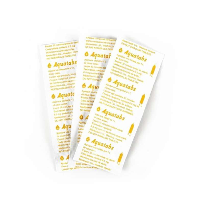 Jual Aquatabs 8.5mg Per 1 Strip - Desinfeksi Air Minum Di Seller Padi ...