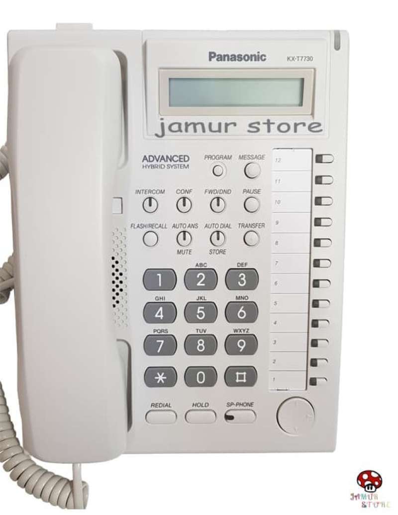 Promo Telepon Meja Kantor / Telepon Digital Phone Panasonic KX-T7730 ...
